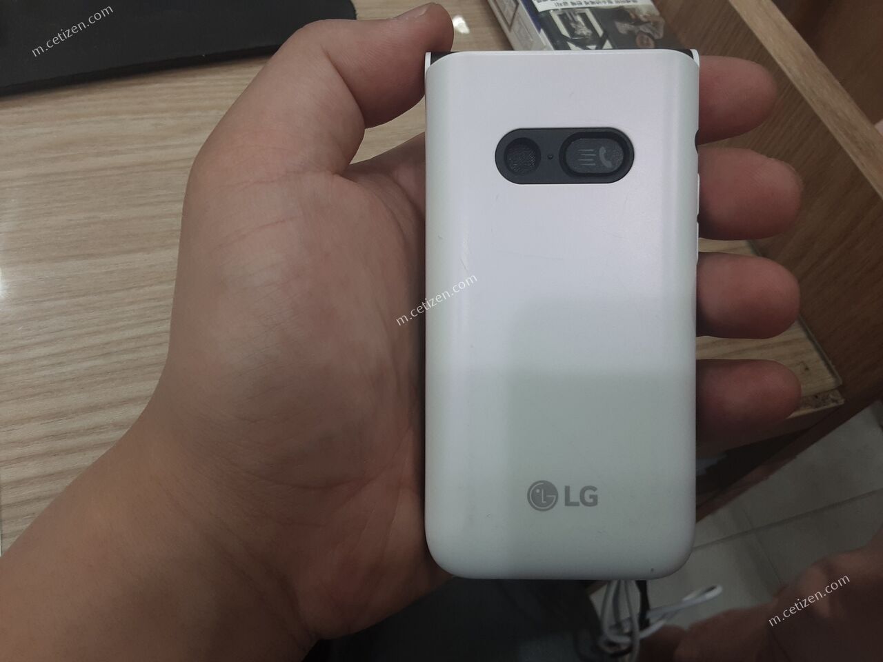 LG폴더2 8GB 중고 LM-Y120L 중고폰 가격 시세 Y120화이트 단품