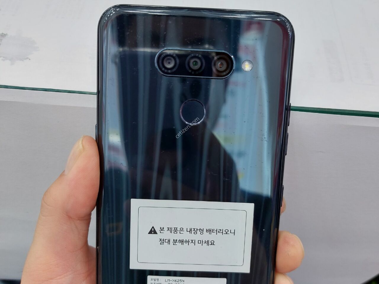 X6 2019 64GB 중고폰 LM-X625N 중고 가격 시세 LG-X625 블루 무
