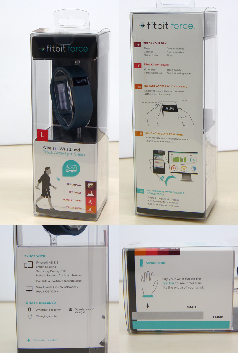 Fitbit Force Packaging
